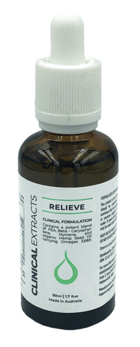 Clinical Formulation Relieve 50ml - Floralia Wellness
