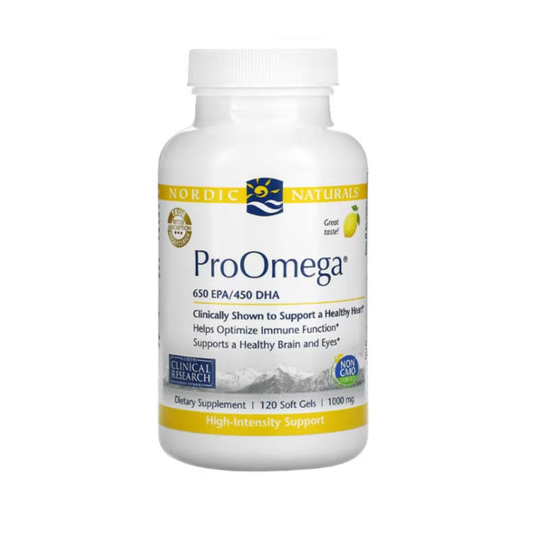 ProOmega Lemon 1000mg 180 softgels - Floralia Wellness